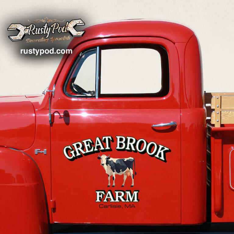 personalized poultry farm sign milk farm sign sticker 12456 - Rustypod ...
