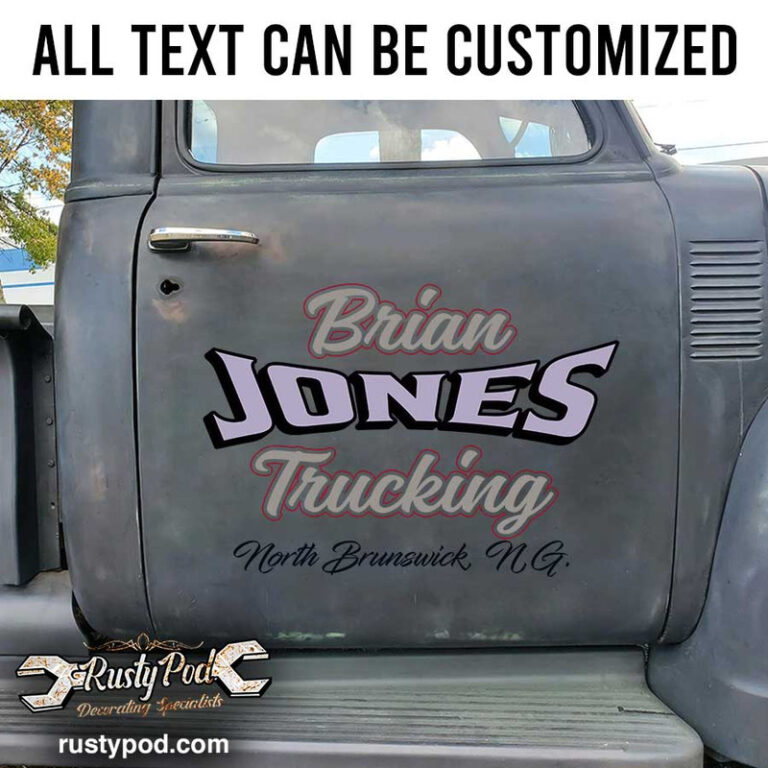 personalized hot rod door sign hand paint rat rod door art vintage ...