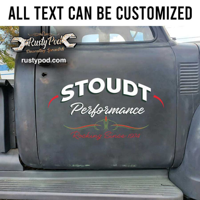 personalized pinstriping performance lettering hot rod lettering rat ...