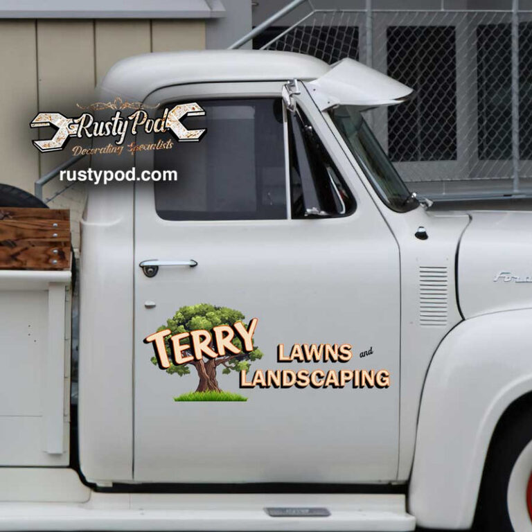 personalized landscaping company lettering door art lawns company door ...