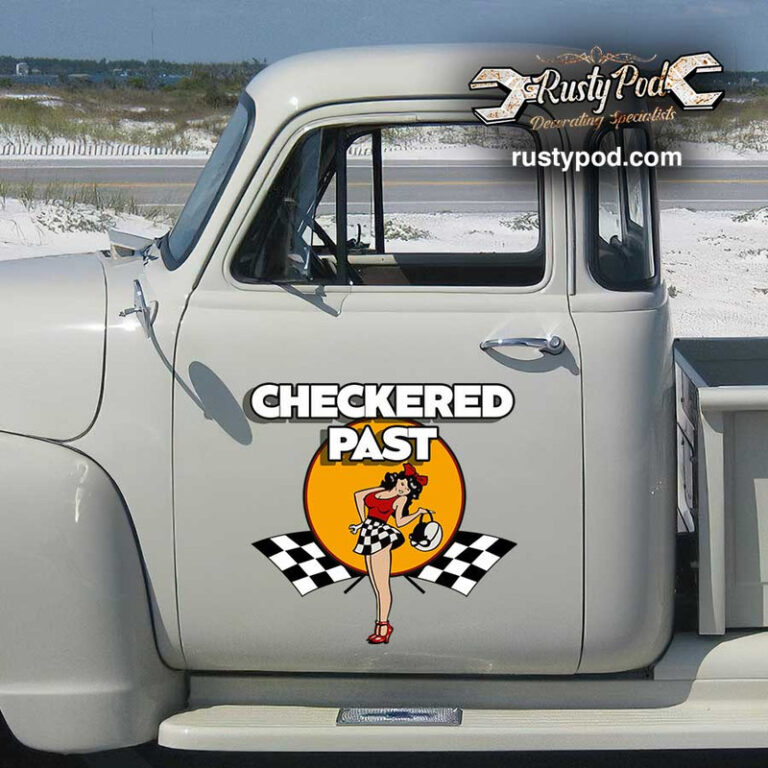 personalized pin up girl lettering nose art ww2 hot rod hand paint rat ...