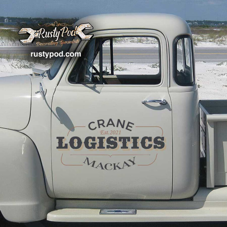 personalized logistic company sign garage sign transport door sign ...