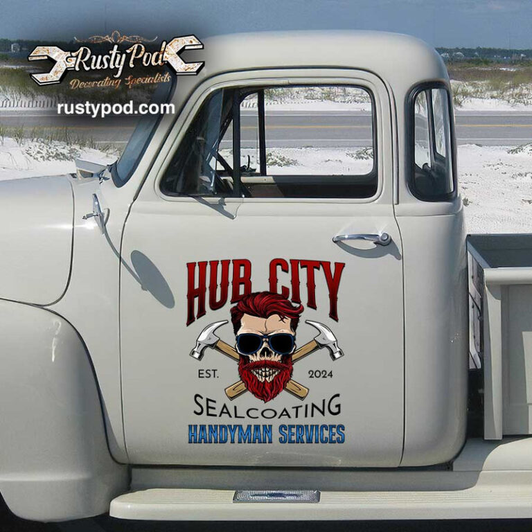 personalized handyman service mechanic lettering ironwork door sign ...