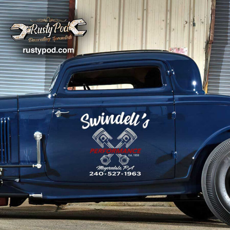 personalized crossing piston garage door sign speed shop lettering ...