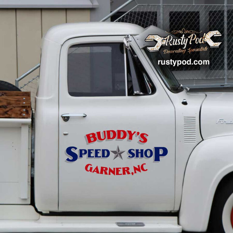 personalized speed shop sign garage lettering door sign hot rod ...