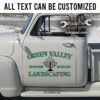 personalized landscaping company sign tree service door sign door art ...