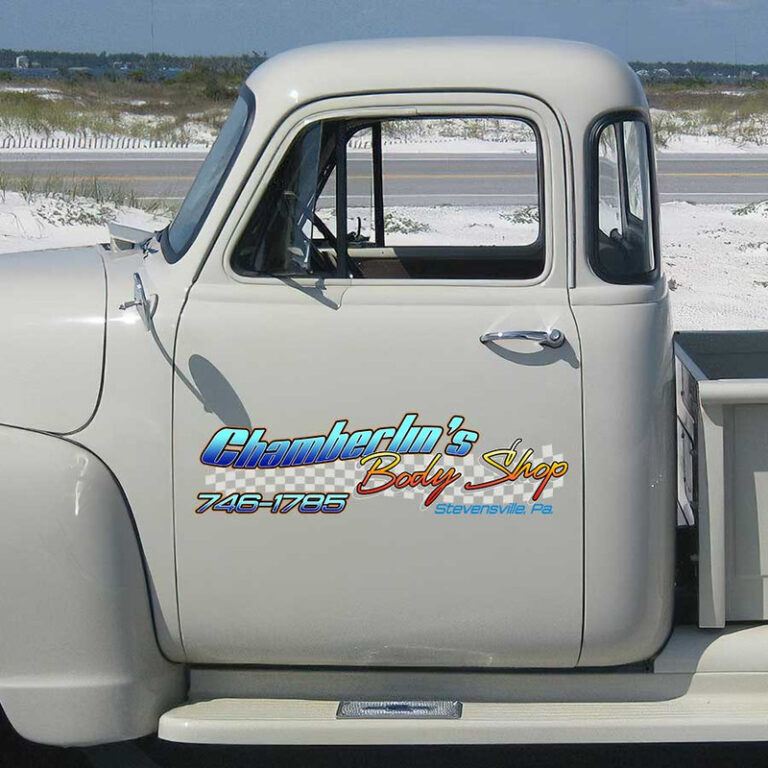 personalized body shop door sign garage door sign vehicle lettering ...