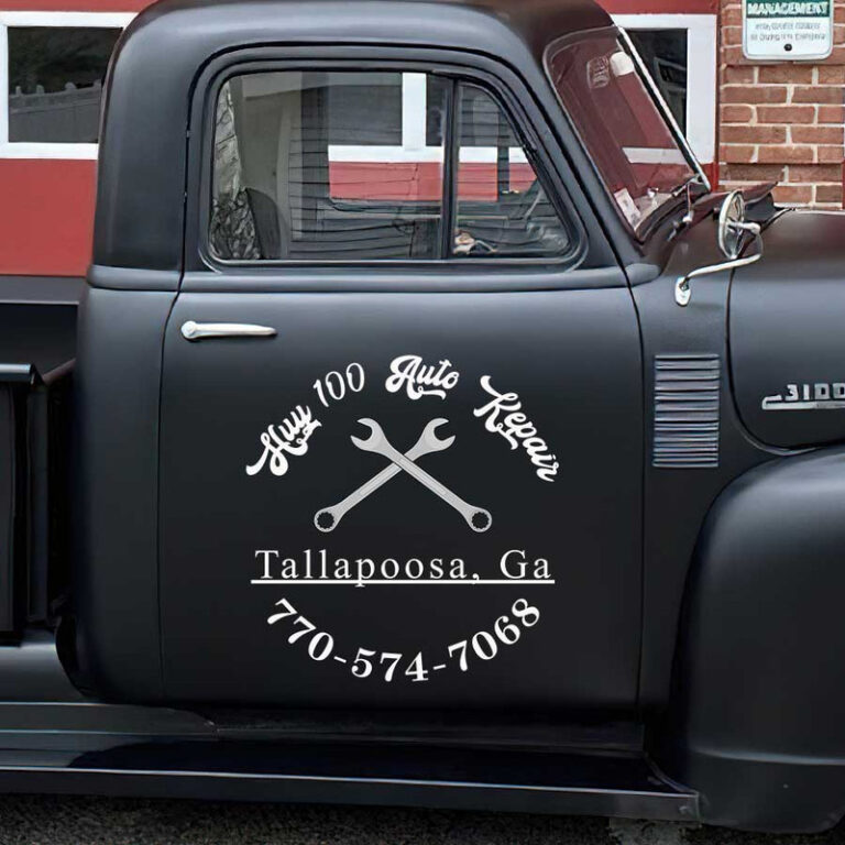 personalized crossing wrench garage lettering hot rod door art shop ...