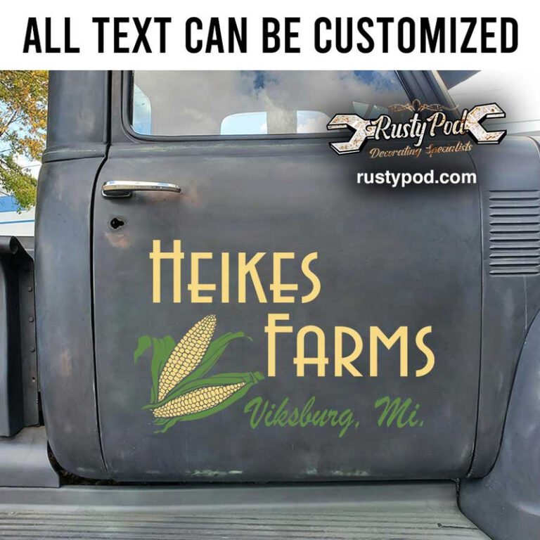 personalized farm lettering truck graphix car lettering shop truck ...