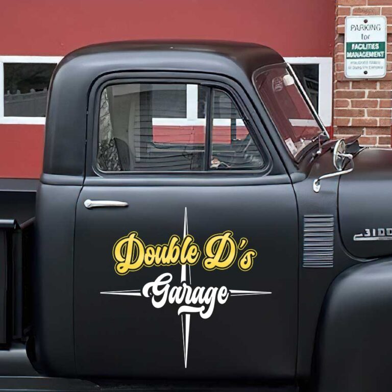 personalized hot rod garage sign lettering rat rod door sign shop truck ...