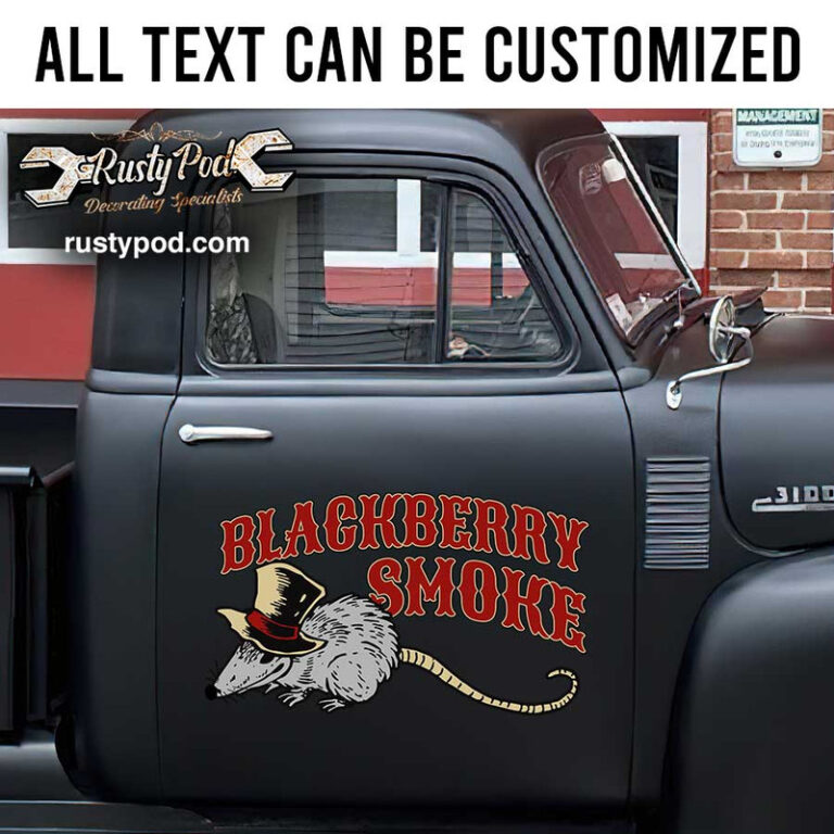 personalized rat door art rat rod door sign hot rod lettering shop ...