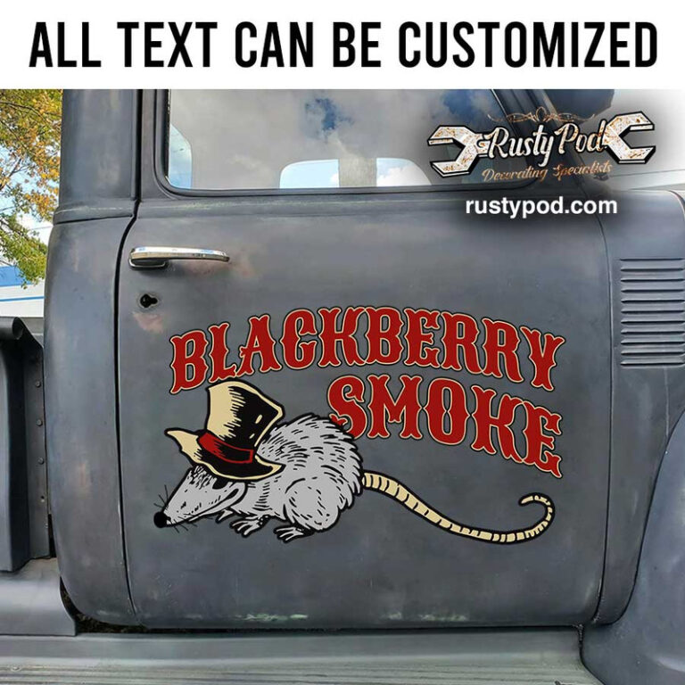 personalized rat door art rat rod door sign hot rod lettering shop ...