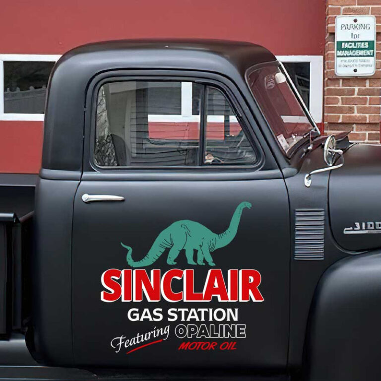 gasoline door art hot rod lettering rat rod door sign kustom kulture ...