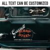 personalized shop truck door art pinstriping art door sign hot rod ...