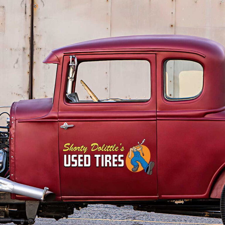 personalized keep on trucking garage lettering vintage truck sign hot ...