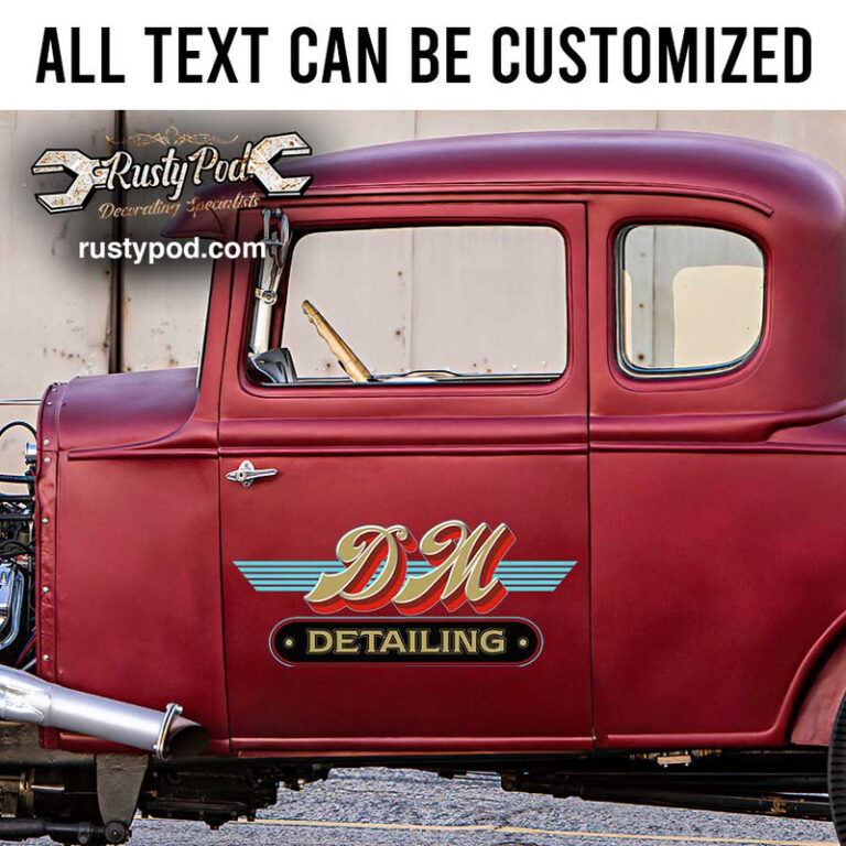 personalized detailing garage lettering shop truck lettering farm lettering sign vehicle ...