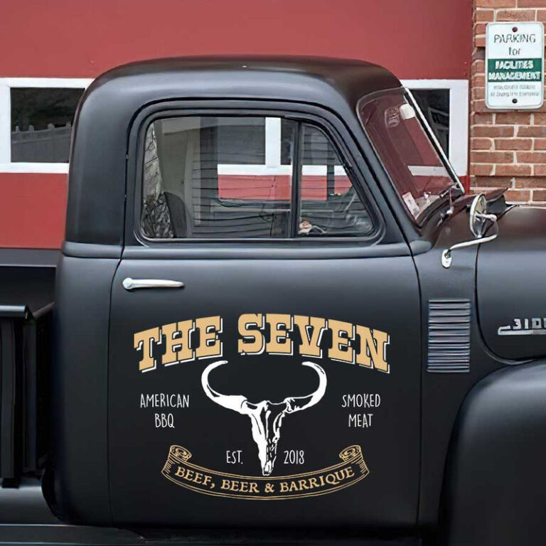 personalized farm lettering sign ranch sign bbq lettering sticker 12960 ...