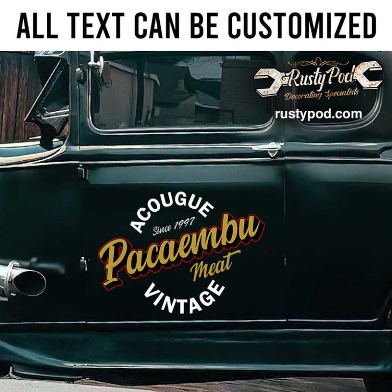 personalized hot rod lettering rat rod door sign garage lettering truck ...