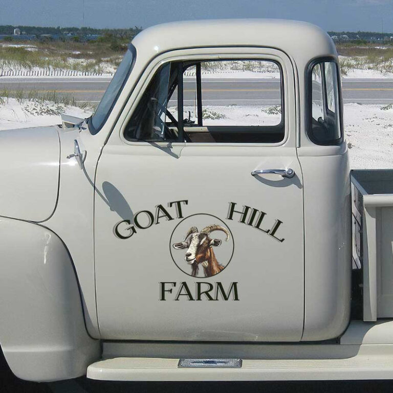 personalized goat farm lettering sign ranch sign goat barn sign tractor ...