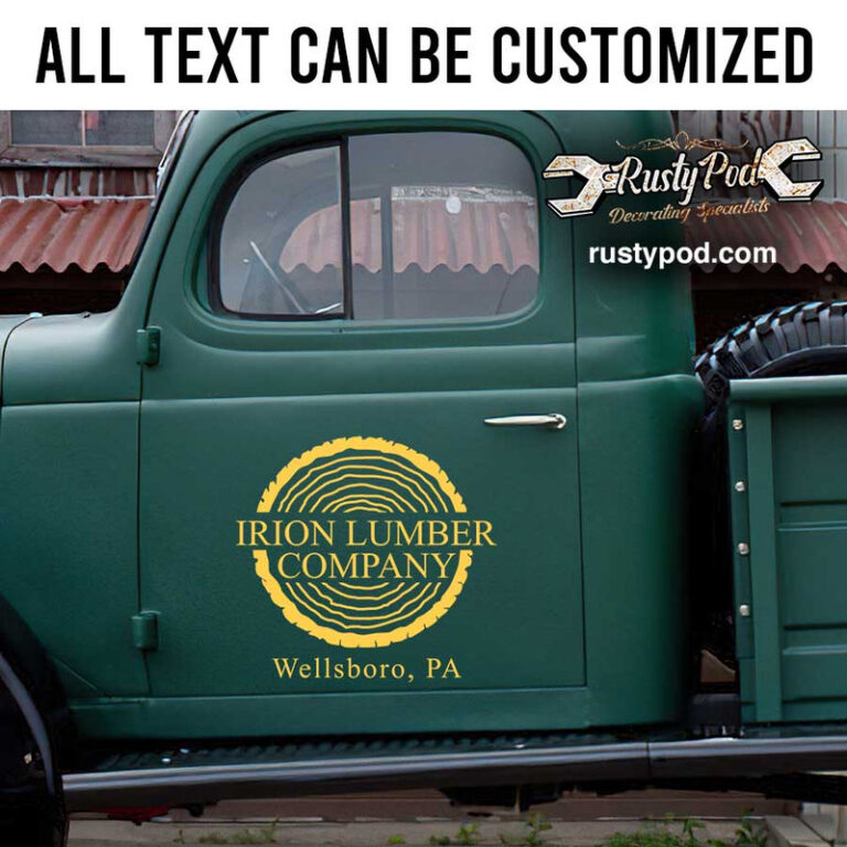 personalized woodworking company door sign lumber jack lettering ...