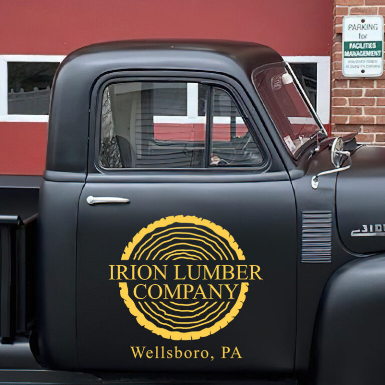 personalized woodworking company door sign lumber jack lettering ...