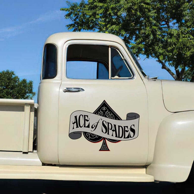 personalized ace lettering hot rod sign rat rod door art kustom kulture ...