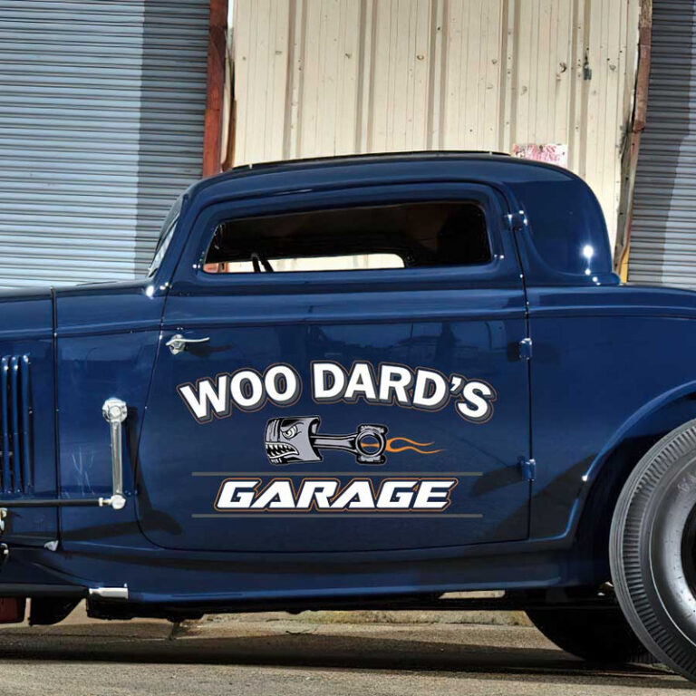 personalized piston lettering hot rod lettering garage lettering rat ...