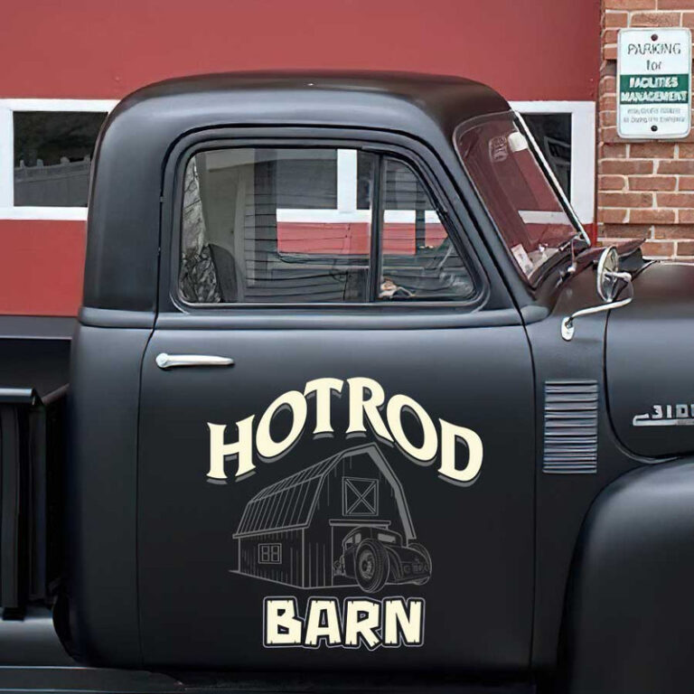 personalized hot rod barn lettering farm truck door sign ranch sign ...