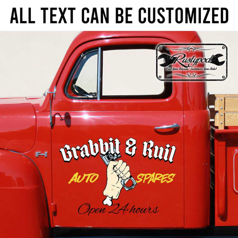 personalized hand and piston logo lettering weirdos lettering sign hot ...