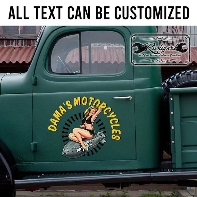 Pinup Sticker Archives - Rustypod Store