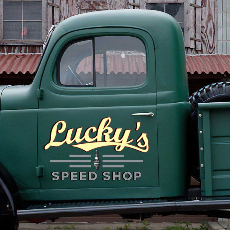 personalized spark plug hot rod sign speed shop sign vehicle lettering ...