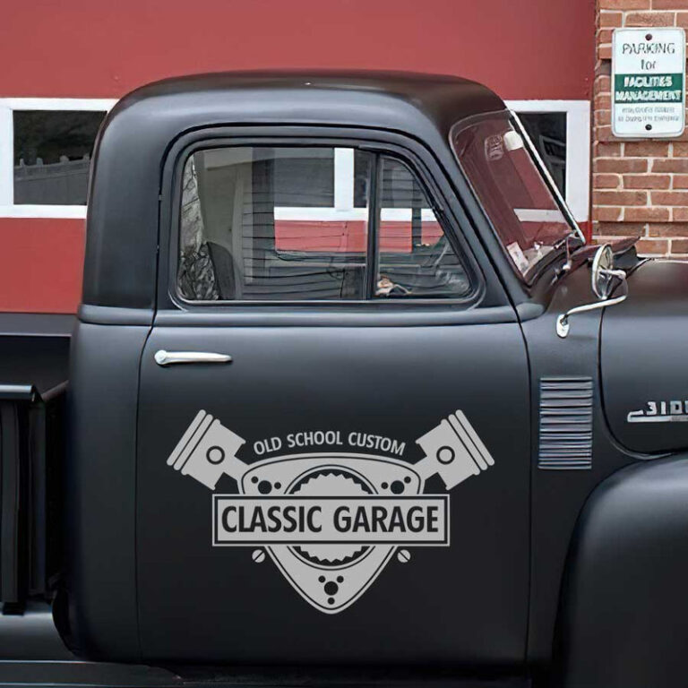 personalized classic garage sign piston and gear head letteing sign hot ...