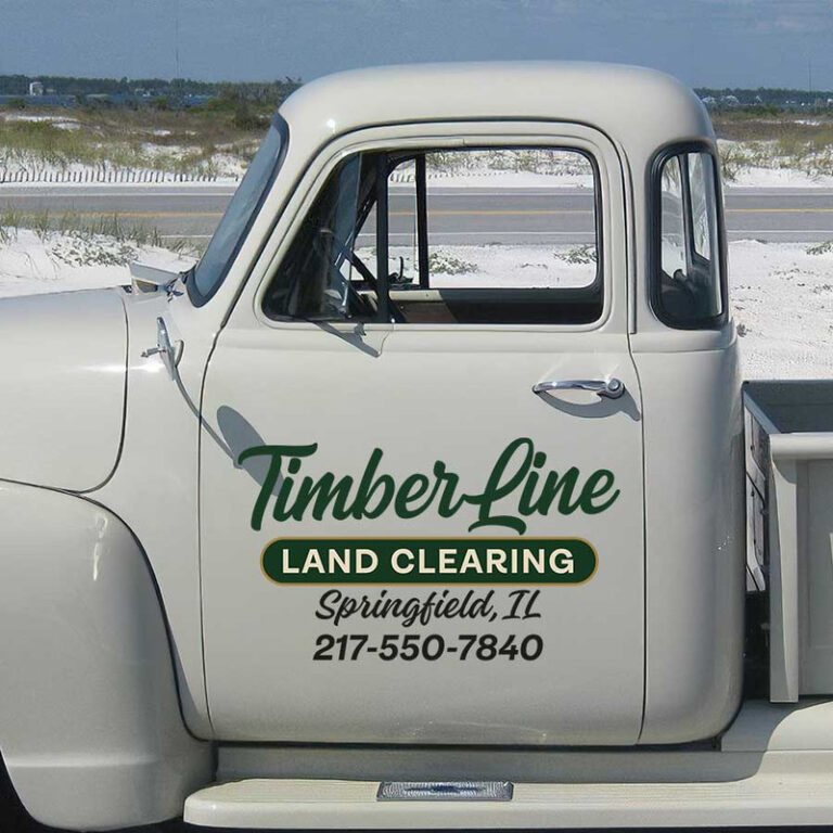 personalized land scaping lettering sign truck graphix shop truck door ...