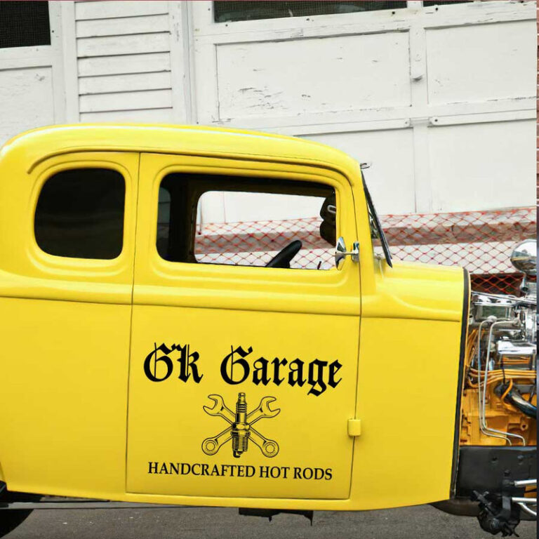 personalized crossing wrenchs and spark plug hot rod lettering shop ...