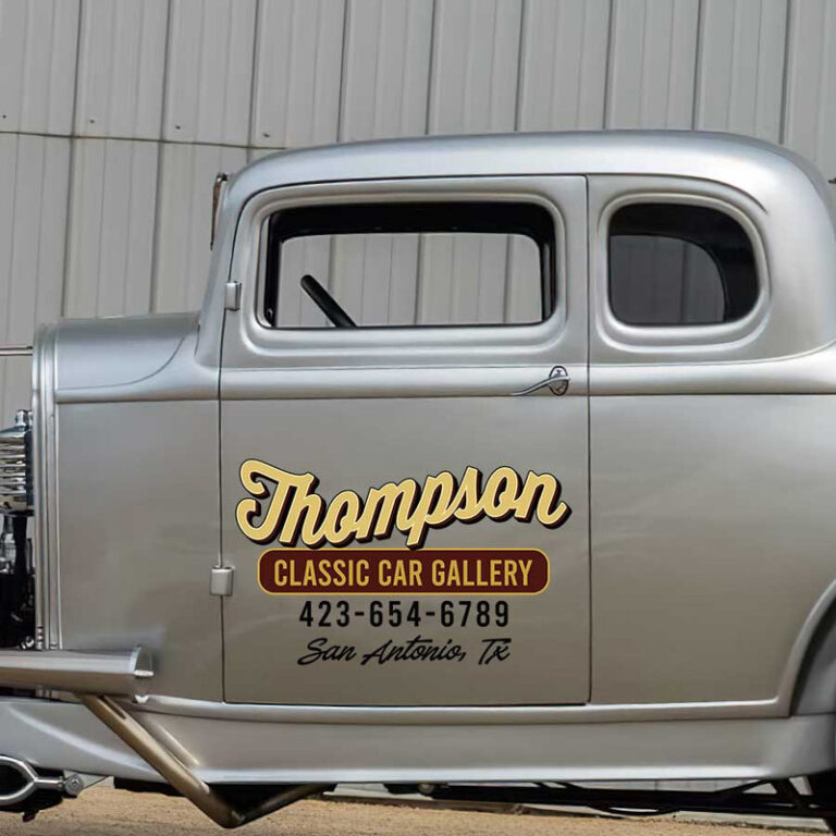 personalized hot rod lettering door sign rat rod door art farm truck ...