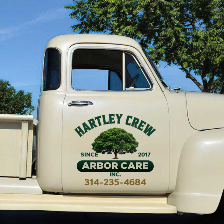personalized arbor care service lettering landscape company lettering ...
