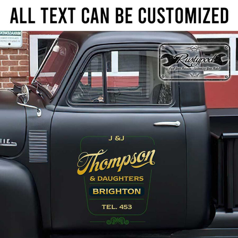 personalized truck graphics trailer lettering vehicle lettering farm ...