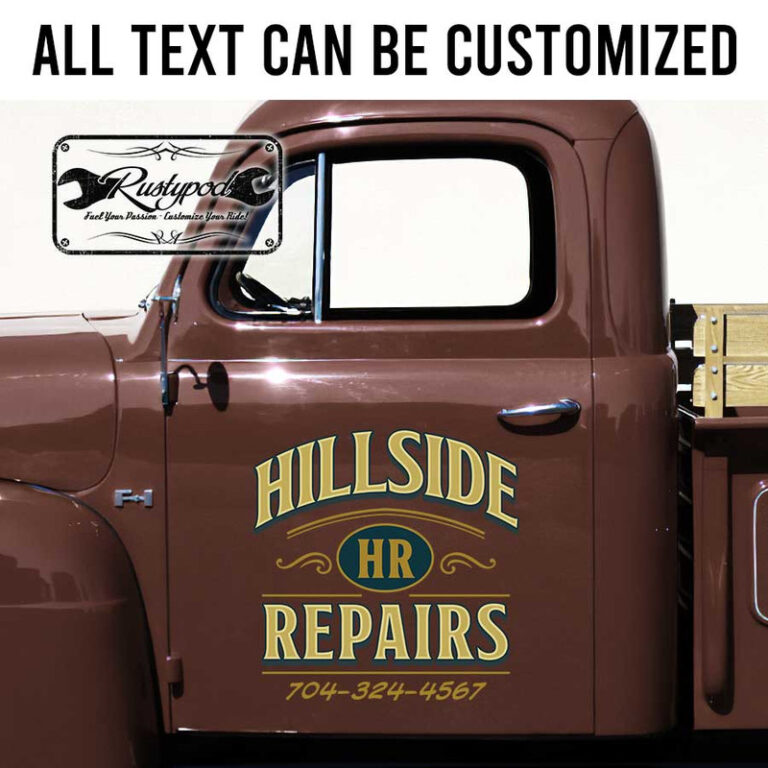 personalized repair shop sign garage lettering monogram lettering sign ...