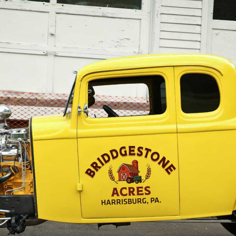 personalized acres lettering decal farm lettering sign decal hot rod ...