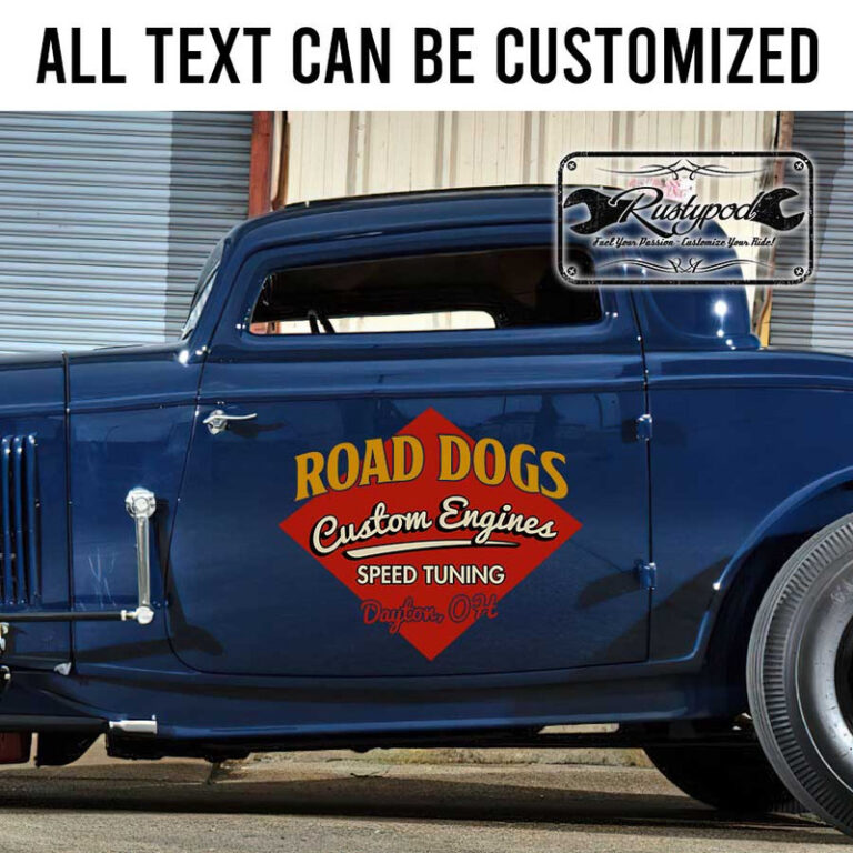 personalized company lettering decal vehicle lettering decal truck ...