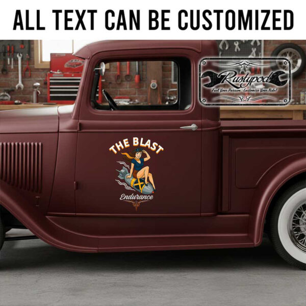 Pinup Sticker Archives - Rustypod Store