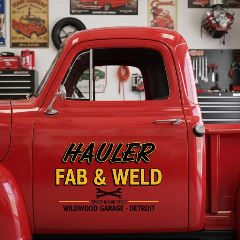 personalized fabrication and welding garage sign hot rod garage ...